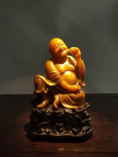 Antique Chinese Tian Huang Luo Han Statue (#0899) on Nov 10, 2018 ...