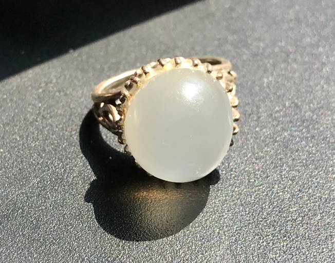 Antique Sterling Silver Ring Marked Sterling