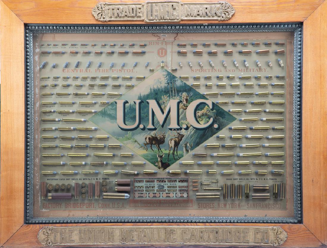 Exceptional UMC Cartridge Board, Mfg., circa 1897,