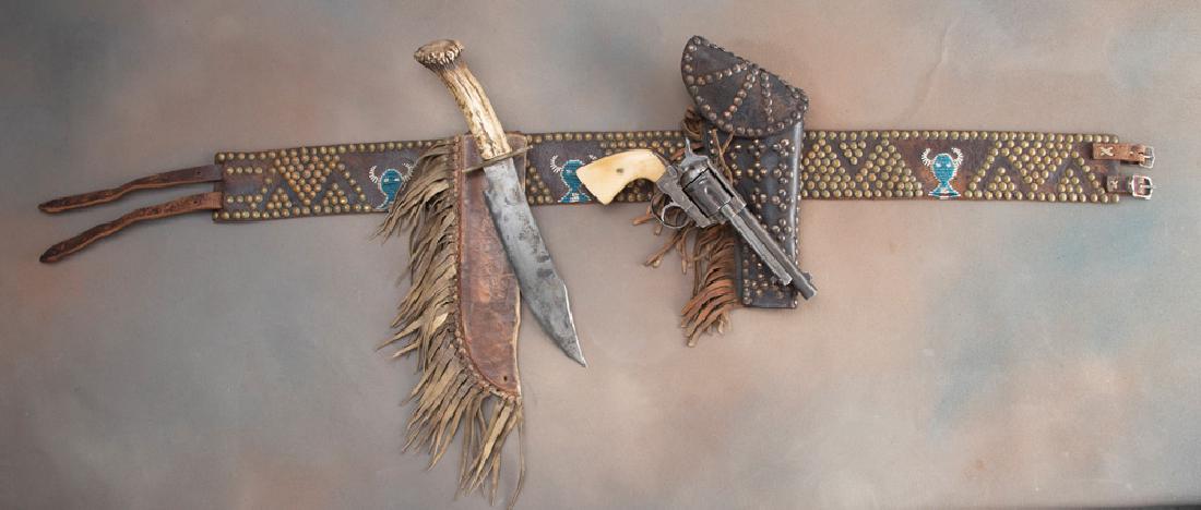 Spotted and leather Gun Rig, possibly Wild West Era, - Mar 23, 2019 | A ...