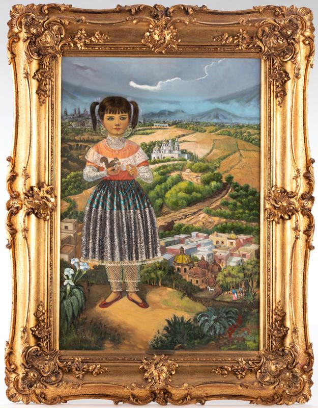 Original Oil On Canvas By Artist Horacio Renteria Rocha