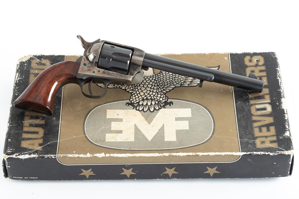 Factory boxed Cimarron, Single Action Revolver, manufactured by Uberti ...
