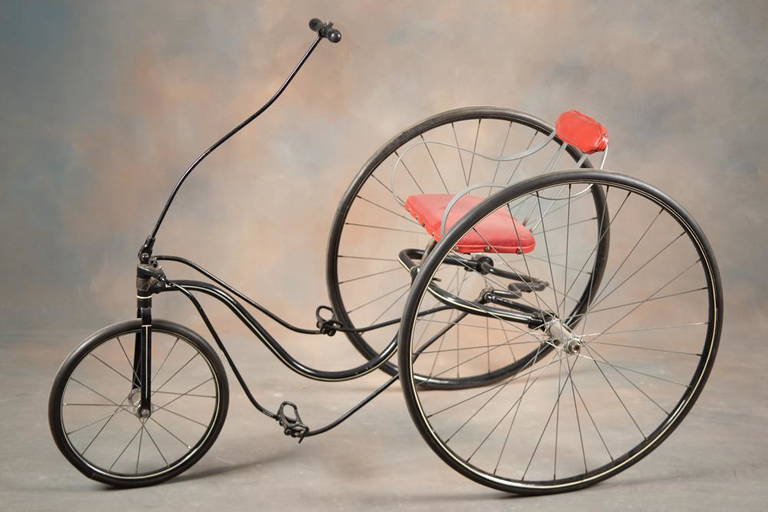 Unique antique Big Wheel Omni Cycle that can also be used as a pull ...