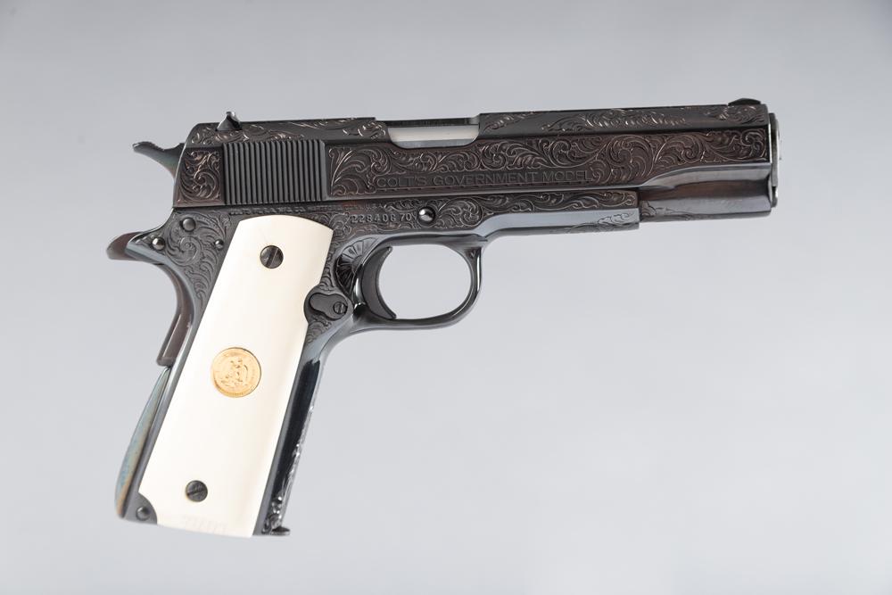 Government Model Colt Mark V Series 70 Semi-Automatic Pistol, Model ...