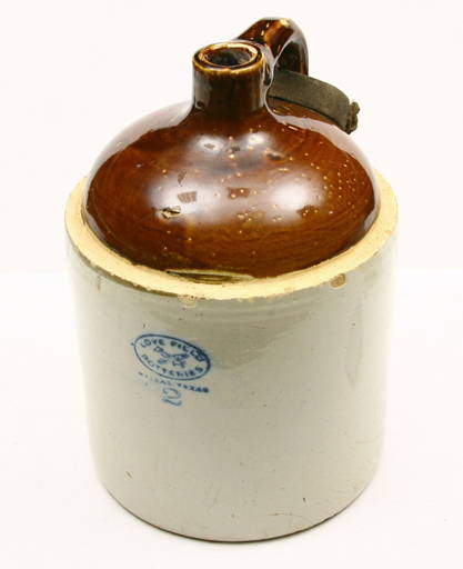 Love Field Potteries # 2 Dallas, Texas 13" Tall Tw