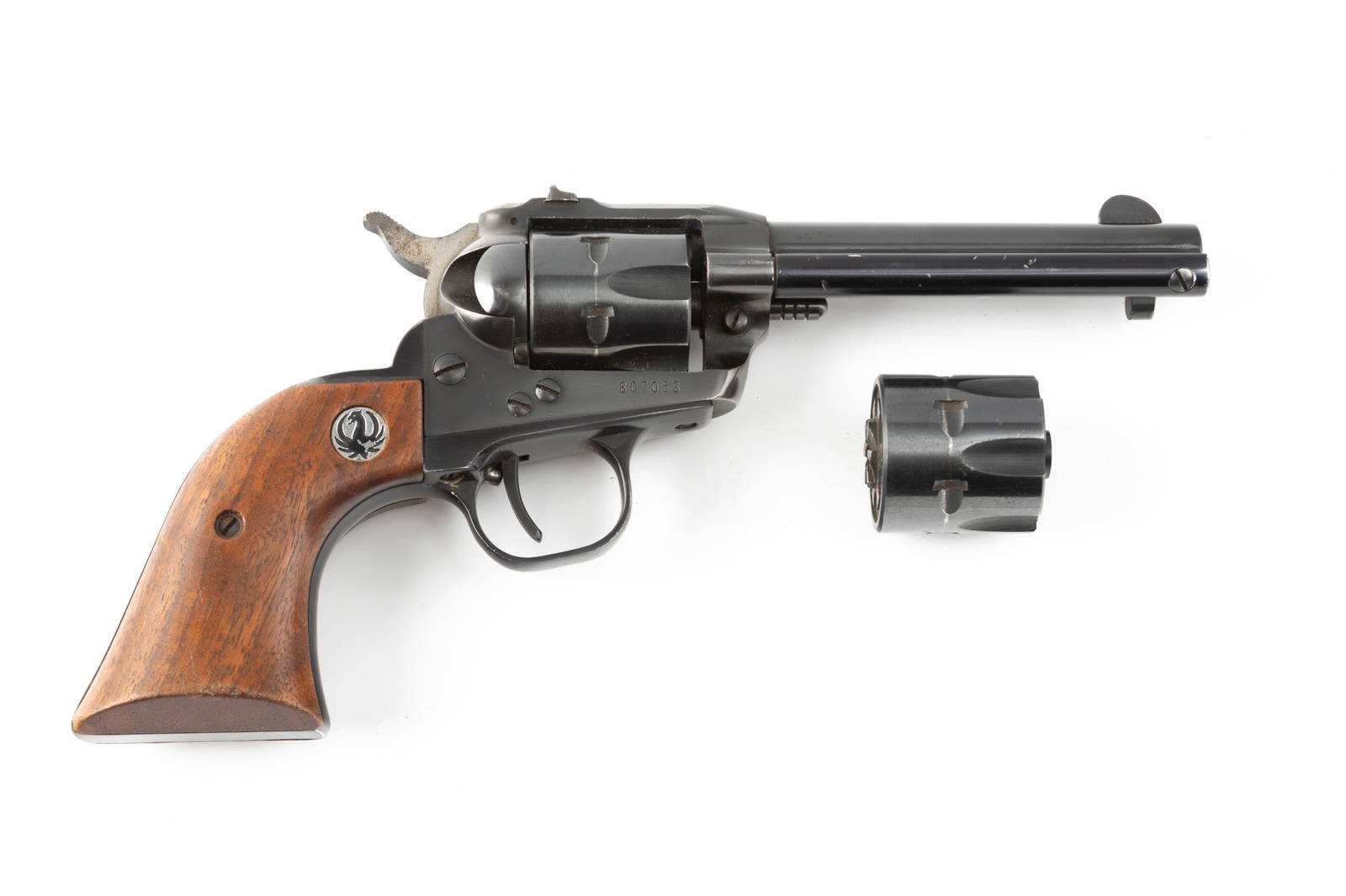 Ruger Old Model Single Six Convertible Revolver, Sn 807053, .22 Caliber ...