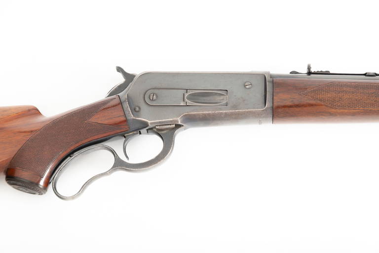High Condition Winchester, Model 71 La Rifle, .348 Wcf Caliber, Sn ...