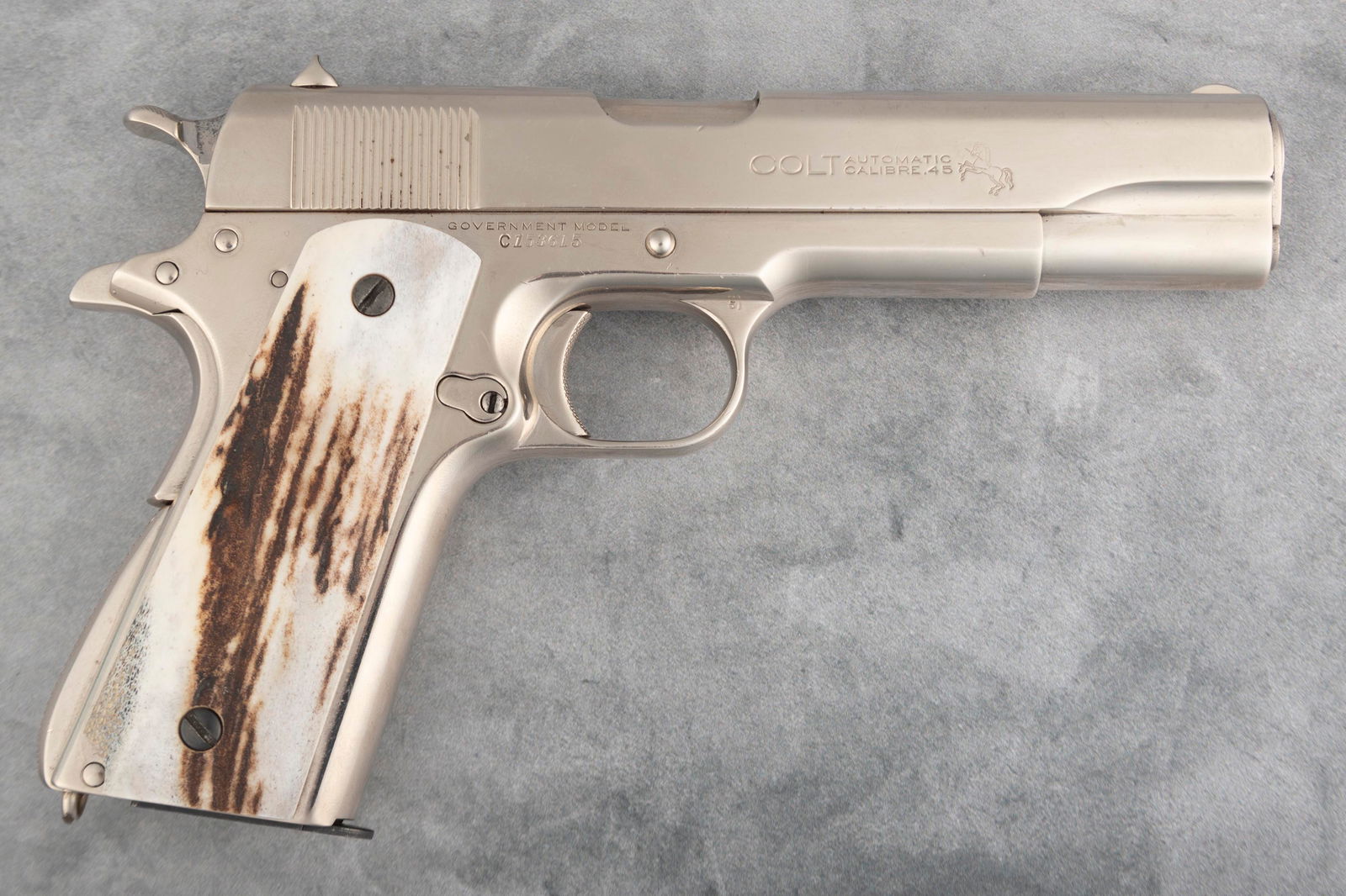 Colt Semi-auto Pistol, 1911 Government Model, .45 Acp Caliber, Sn ...