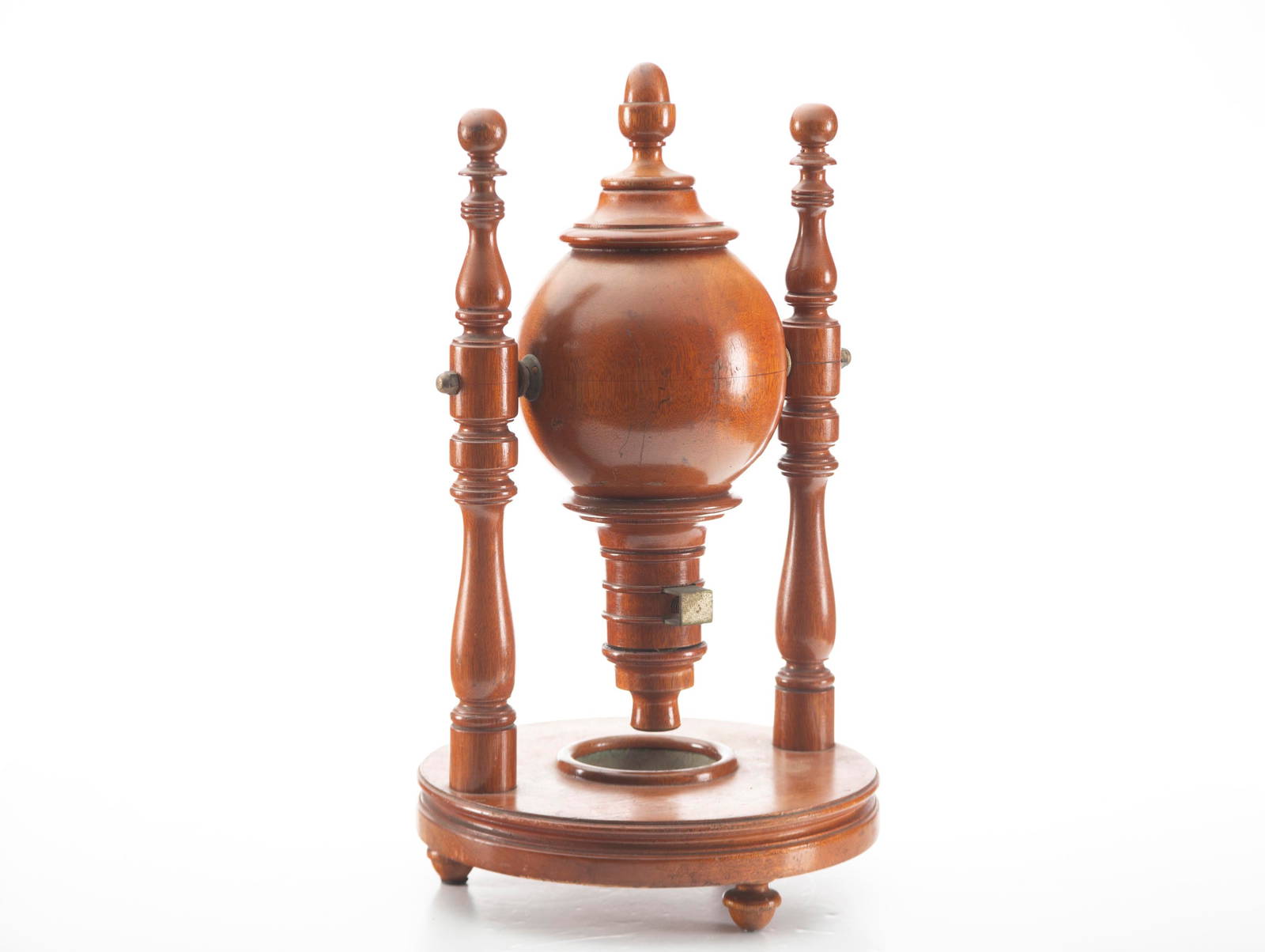 Large Antique Wooden Keno Goose Gambling Device Attributed To Mason ...