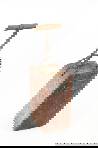 Antique Wooden And Metal Blasting Box #50 By Dupont, With Original ...