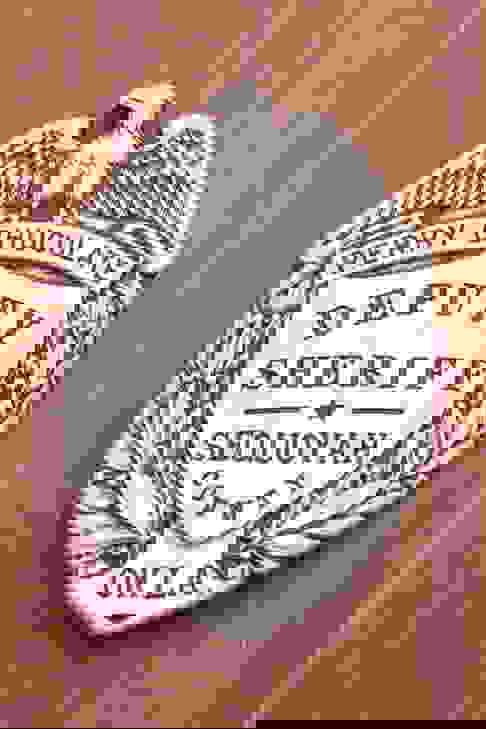 Vintage Shield Badge With Eagle Crest Marked "perry Chuculate / Deputy ...