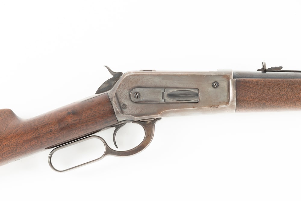 Antique Winchester 1886 Rifle, Sn 117747 In .33 Wcf Caliber. This ...