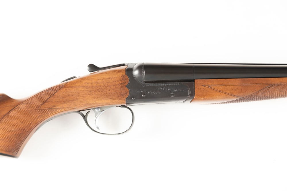 Ithaca, Model 100, Sxs Shotgun, Chambered For 3" 20 Ga. Shells, Sn ...