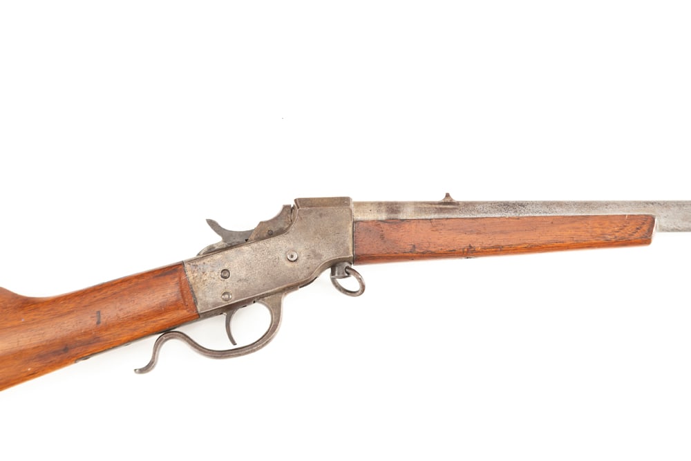 Hopkins & Allen, Model S/s Rifle, Takedown Rolling Block Rifle, .22 ...