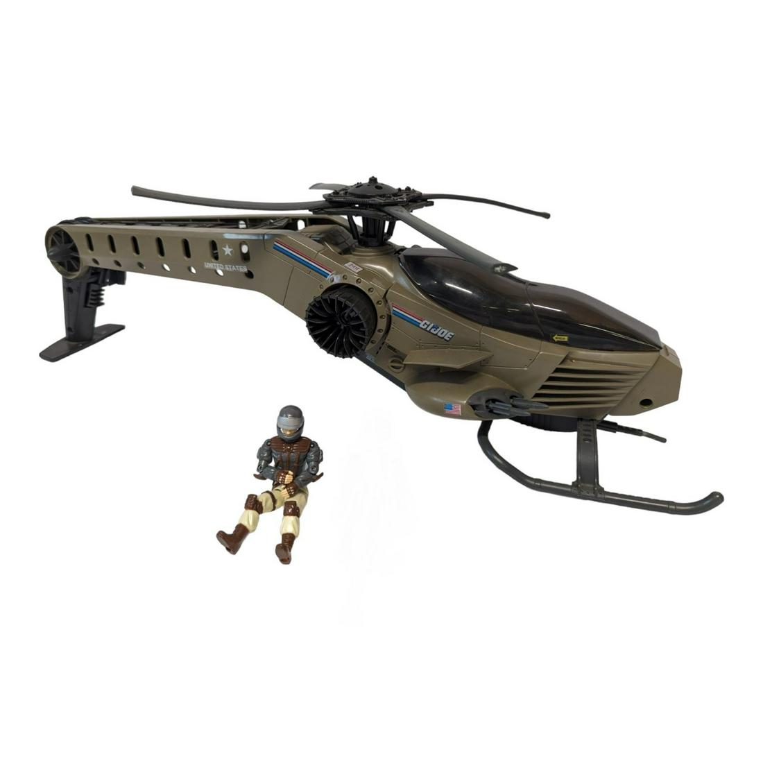Rare Vintage 1990 Gi Joe 'retaliator' Helicopter Vehicle W/ Updraft ...