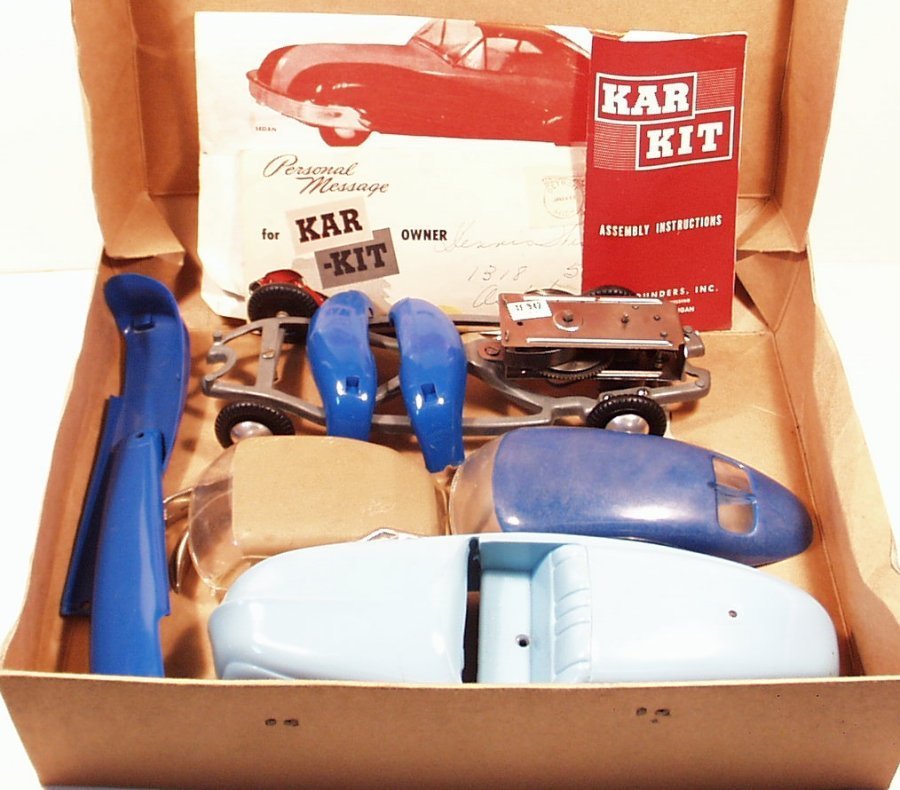 Kar Kit Model Kit, Toy Founders, Detroit MI, builds