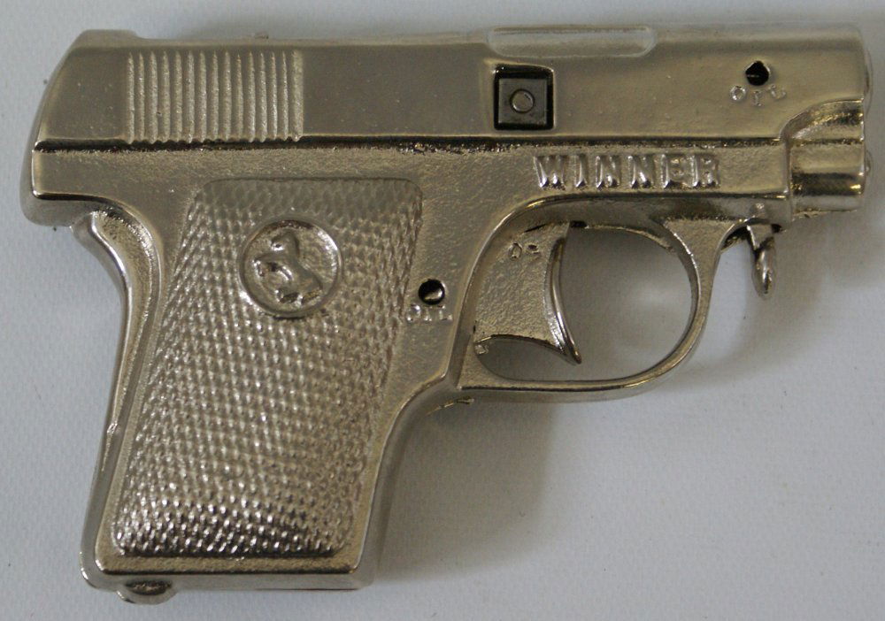 Hubley Cast Iron 'Winner' 45 Automatic Pistol Cap Gun, - Mar 09, 2014 ...