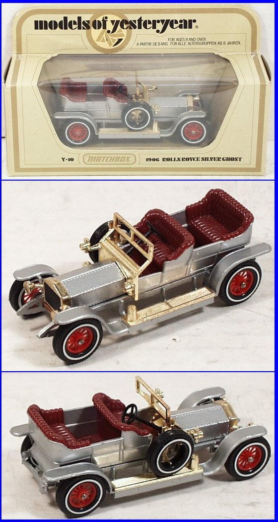 Matchbox 1906 Rolls Royce Silver Ghost Y10 4 15