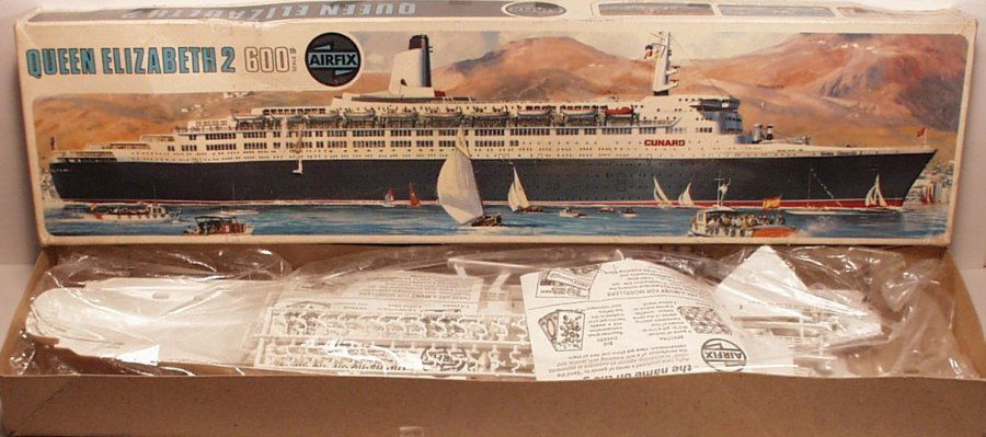 Airfix Oceanliner Queen Elizabeth 2 Model Kit, made in - Mar 30, 2014 ...