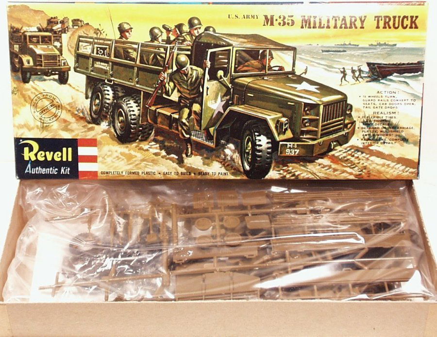 Revell Military US Army M-35 Military Truck Kit