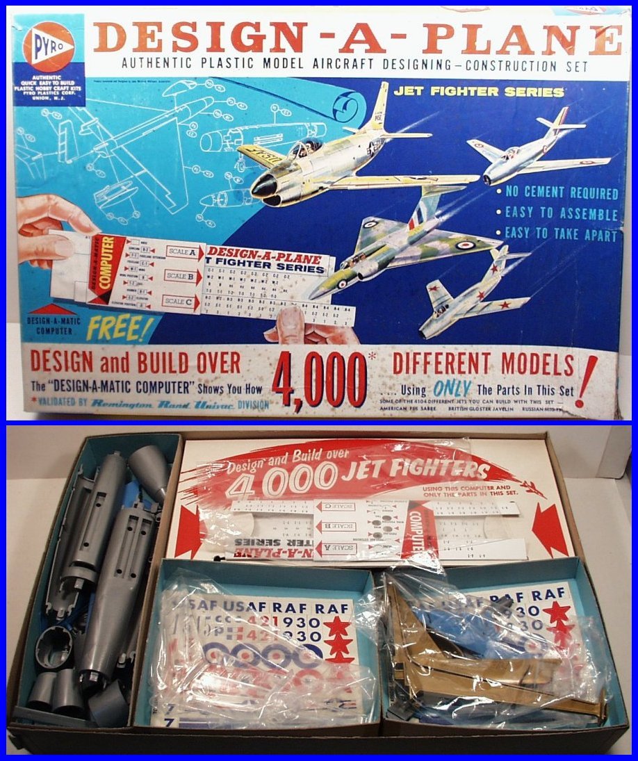 VERY RARE Pyro Design-A-Plane Kit #360, Jet Fighter - Mar 30, 2014 ...