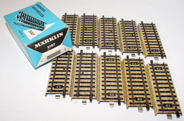 Vintage Ho 5107 Marklin Märkl Of 10 1/2 M Straight