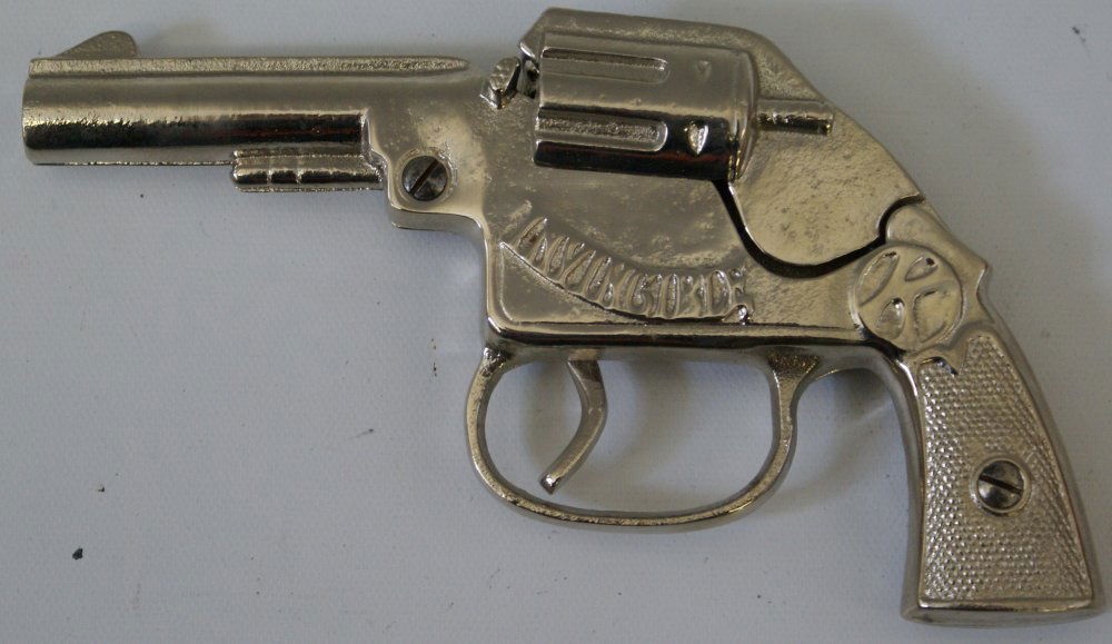 Cast Iron Pistol Cap Gun 'invincible' Kilgore, (g22)