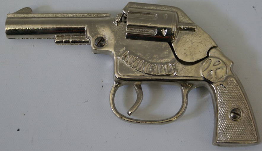 Cast Iron Pistol Cap Gun 'invincible' Kilgore, (g22)