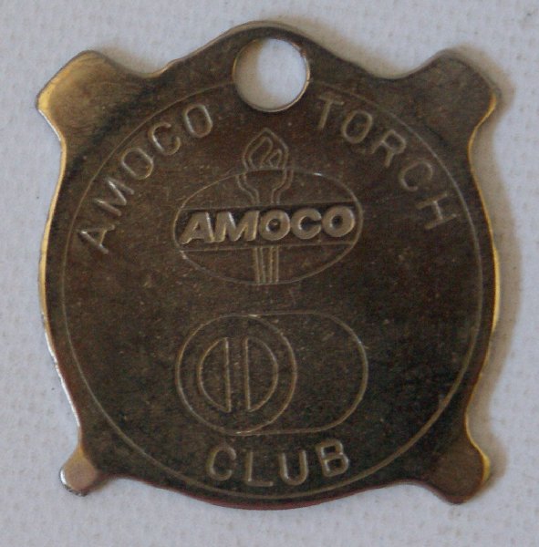 Vintage AMOCO TORCH CLUB Advertising Registered Coin