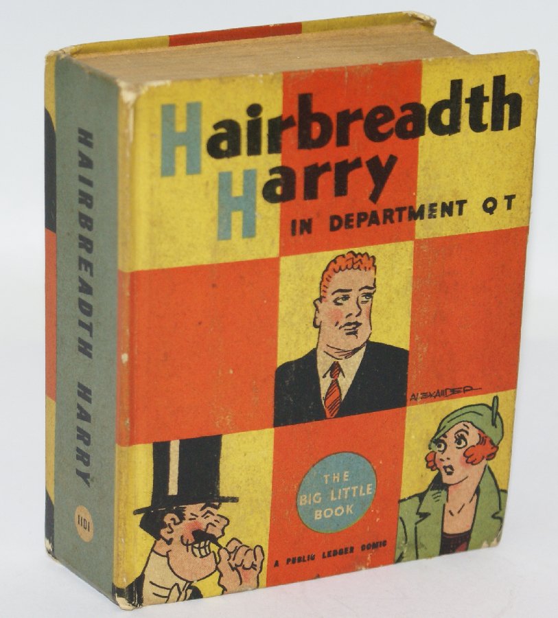 Vintage 1935 Hairbreadth Harry In Department Qt #1101