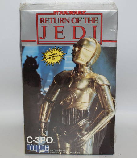 1983 Mpc Star Wars Rotj Return Of Jedi C 3po Model Kit