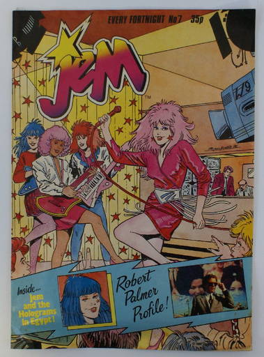 1987 Jem Comic Book Magazine Issue #7: 'every
