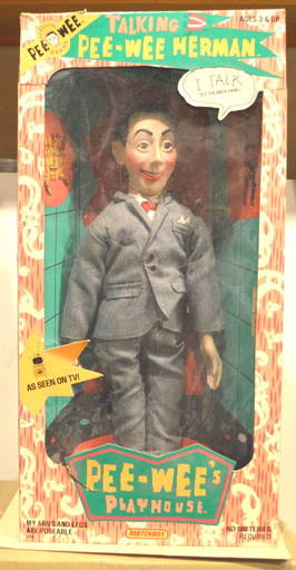 TALKING PEE-WEE HERMAN POSEABLE DOLL - Nov 21, 2015 | Igal M. Atelier in NY