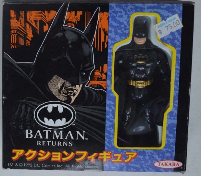 TAKARA BATMAN RETURNS MINIATURE FIGURINE W/ ACCESSORIES