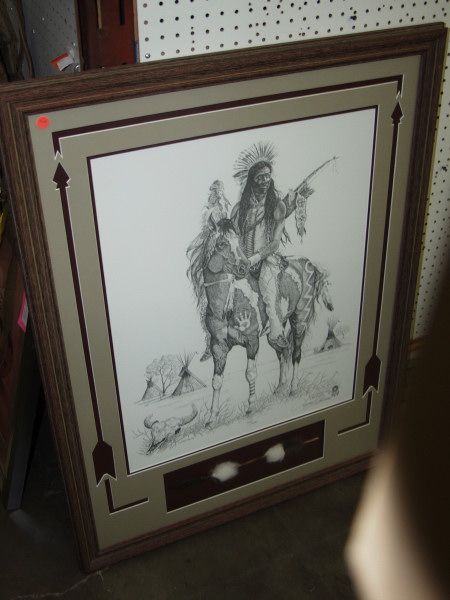 Framed & Numbered Dan Brewer Buffler