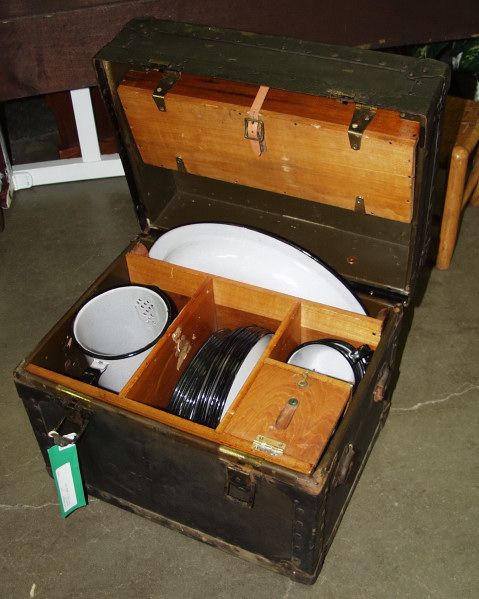 U.s. Army Officers Mess Kit Wwii