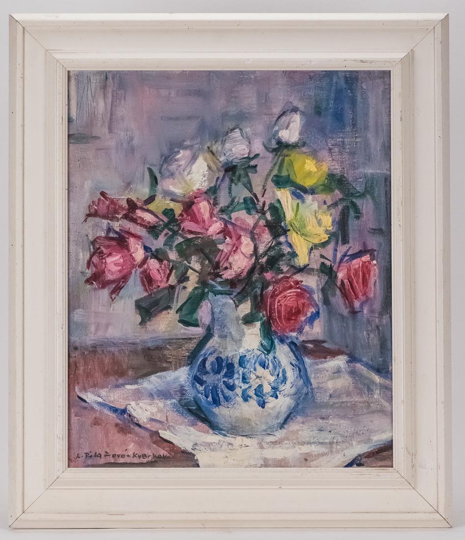 Libuse Pilarova-Kverkova Oil Painting