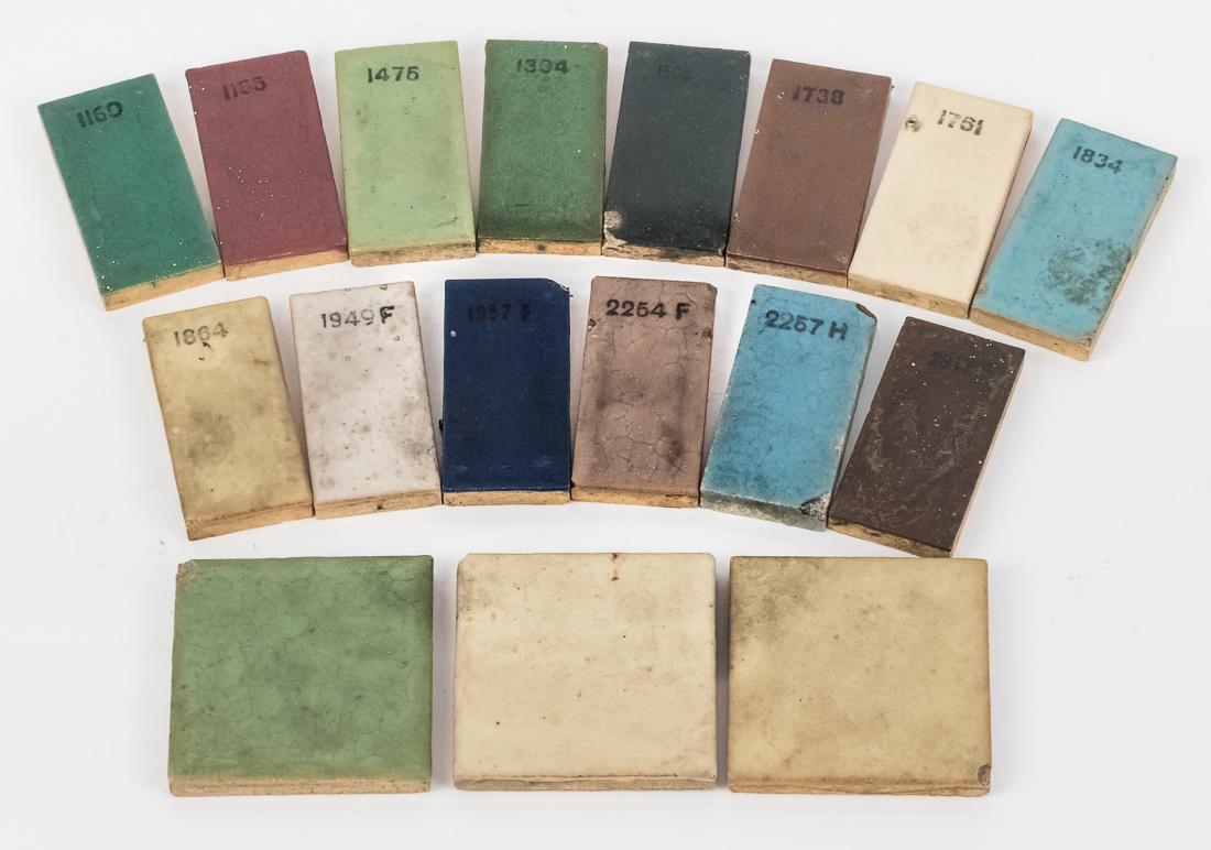 Rookwood Pottery Test Tiles