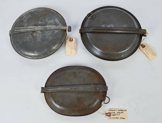 Three Early U.s. Mess Kits