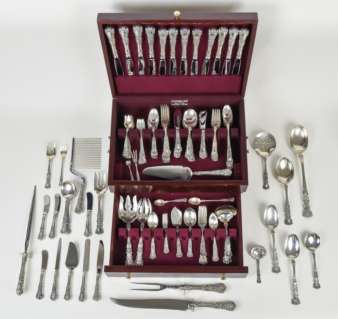 Outstanding Gorham Buttercup Sterling Silver Flatware