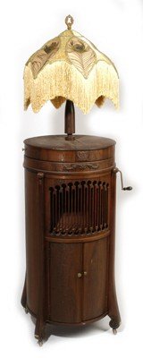 217: "MODERNOLA" ROUND DISC PHONOGRAPH