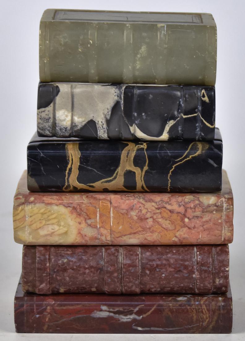Six Folk Art Carved Stone Books - Nov 24, 2019 | Forsythes' Auctions ...