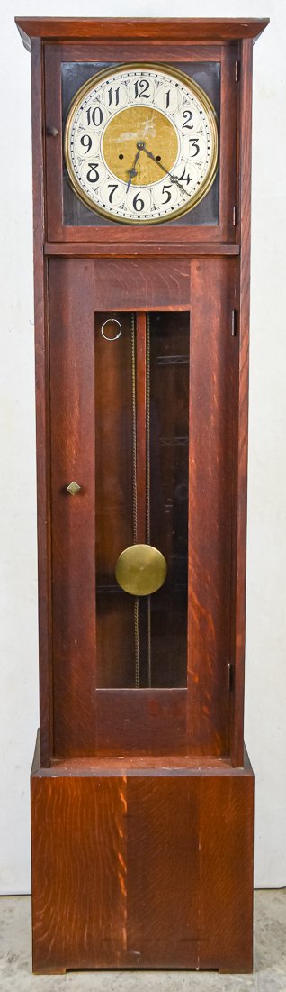 L. & J.G. Stickley Tall Case Clock #91 - Jan 05, 2020 | Forsythes ...