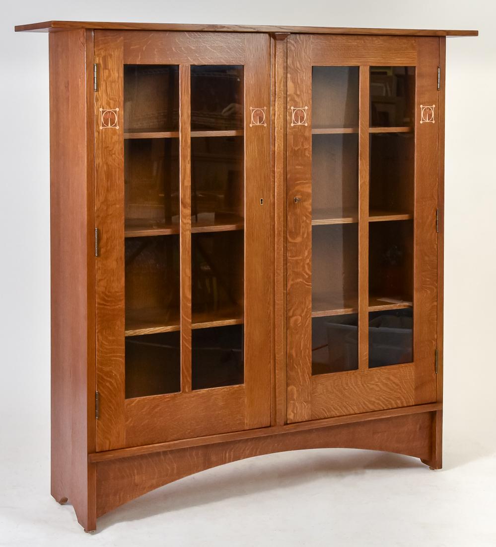 Audi Stickley Contemporary Inlaid Bookcase - Jan 05, 2020 | Forsythes ...