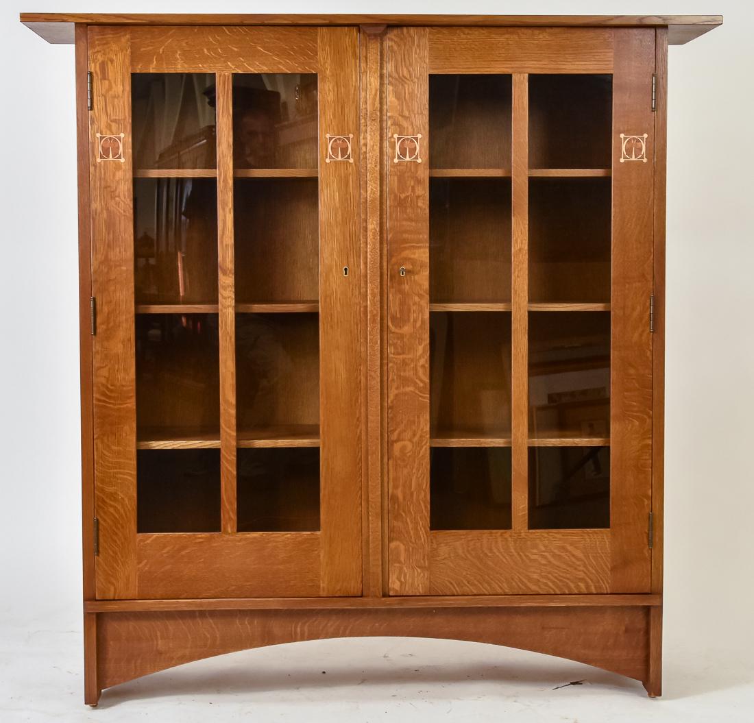 Audi Stickley Contemporary Inlaid Bookcase - Jan 05, 2020 | Forsythes ...