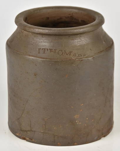 Isaac Thomas, Ky. Stoneware Jar