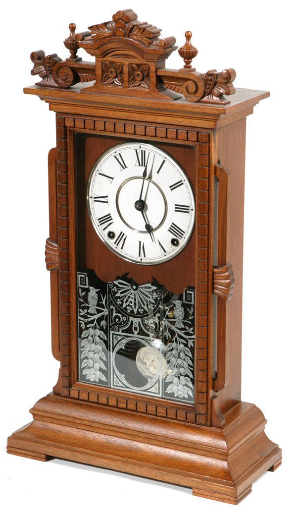 1165: SETH THOMAS CITY SERIES CLOCK, UTICA MODEL