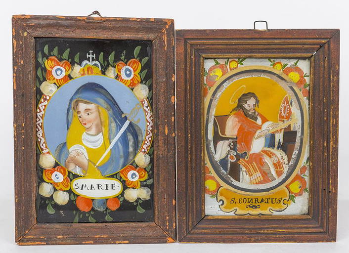 Two Retablo Paintings
