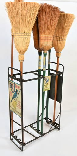 Blue Jay Broom Display Rack
