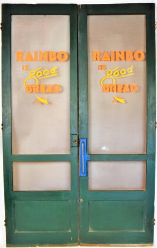 Pair Rainbow Bread Screen Doors